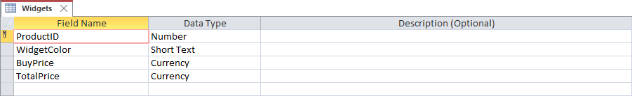 Free Microsoft Access Course: Field Formatting