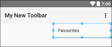 Adding Icons and Menu Items to an Android Toolbar