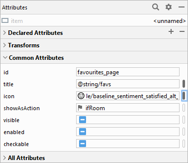Adding Vector Assets in Android Studio