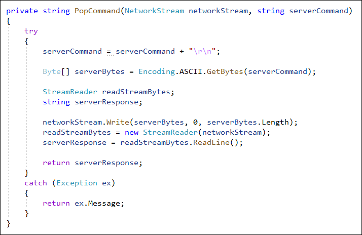 POP3 Server Authentication