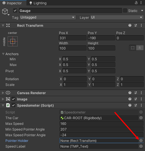Unity 3D - Speedometers